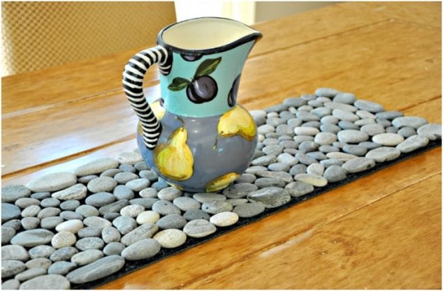 Creative Ways To decorate Your Home Decor With Pebbles - Genmice
