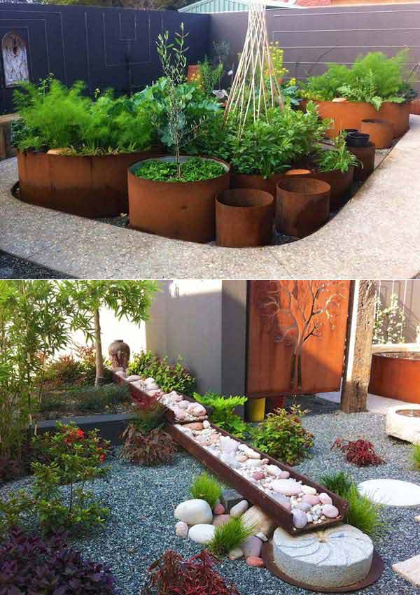 Most Stunning Rusted Metal Projects For Your Backyard That You Will ...
